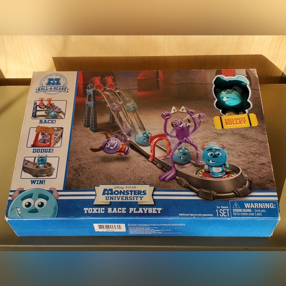 Disney | Toys | Spinmaster Monsters University Rollascare Play Set ...